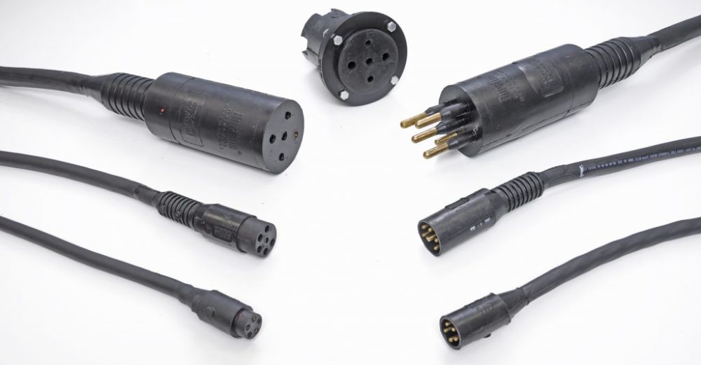 5-Wire Plugs, Connectors and Receptacles - Duraline
